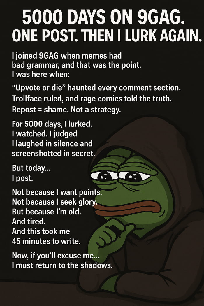 Reporting in. - 9GAG