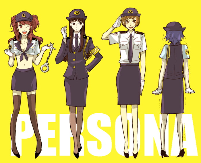 Posting Persona pics daily. Day 2513: P4 Police - 9GAG