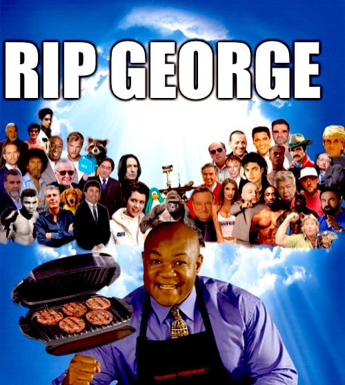 Rip George Foreman - 9GAG