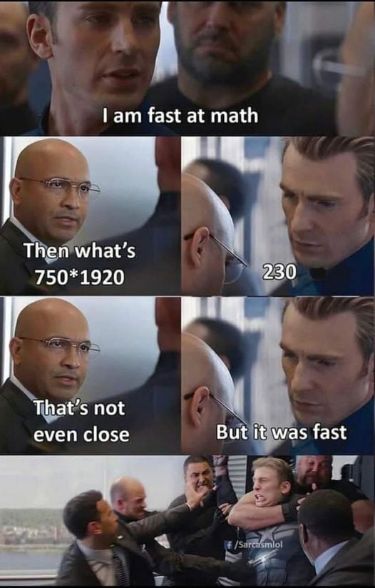 When my boss tells me I should pick up the pace, i tell him I can ...