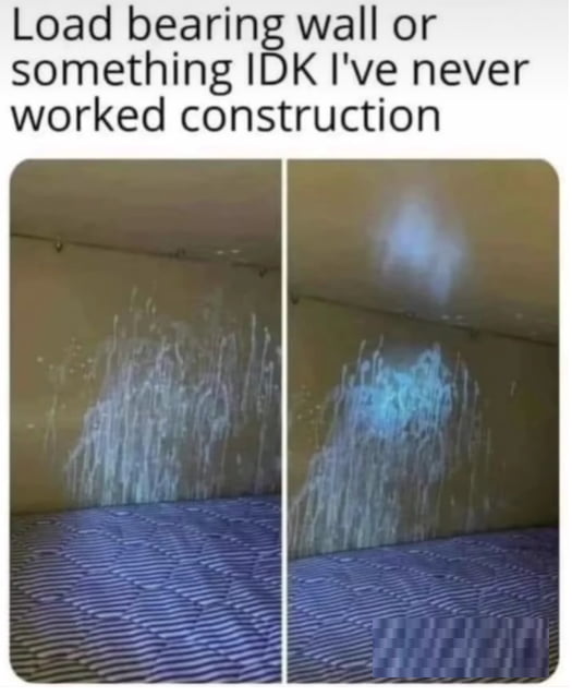 I wonder, if that did help with making the wall stronger? - 9GAG
