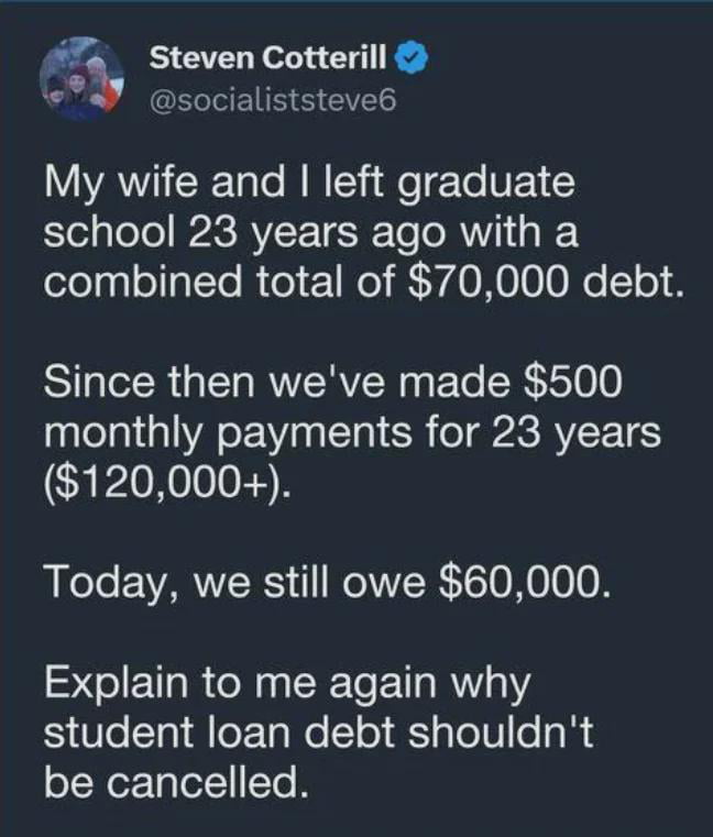 Don't worry your grandchildren will pay it - 9GAG