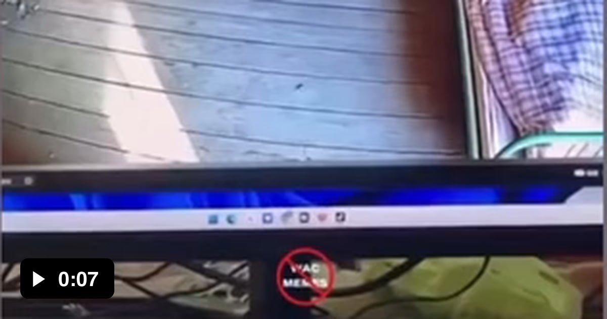 Ai thinks if it’s recorded on a screen then it’s more believable. I dislike Ai , this is just a ...