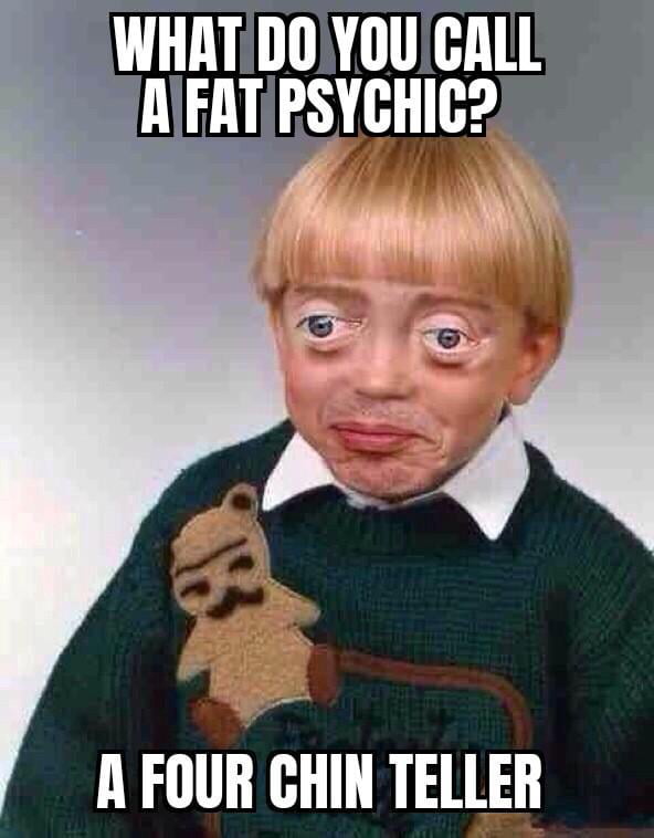 Four chin teller Coral! Four chin teller - 9GAG