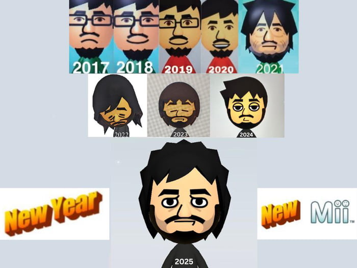 New year… new Mii - 9GAG