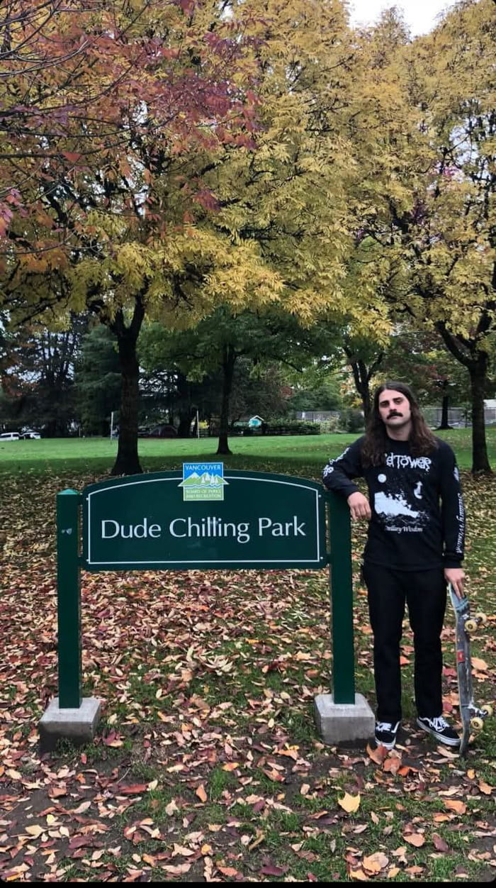 Nice park to chill dude - 9GAG