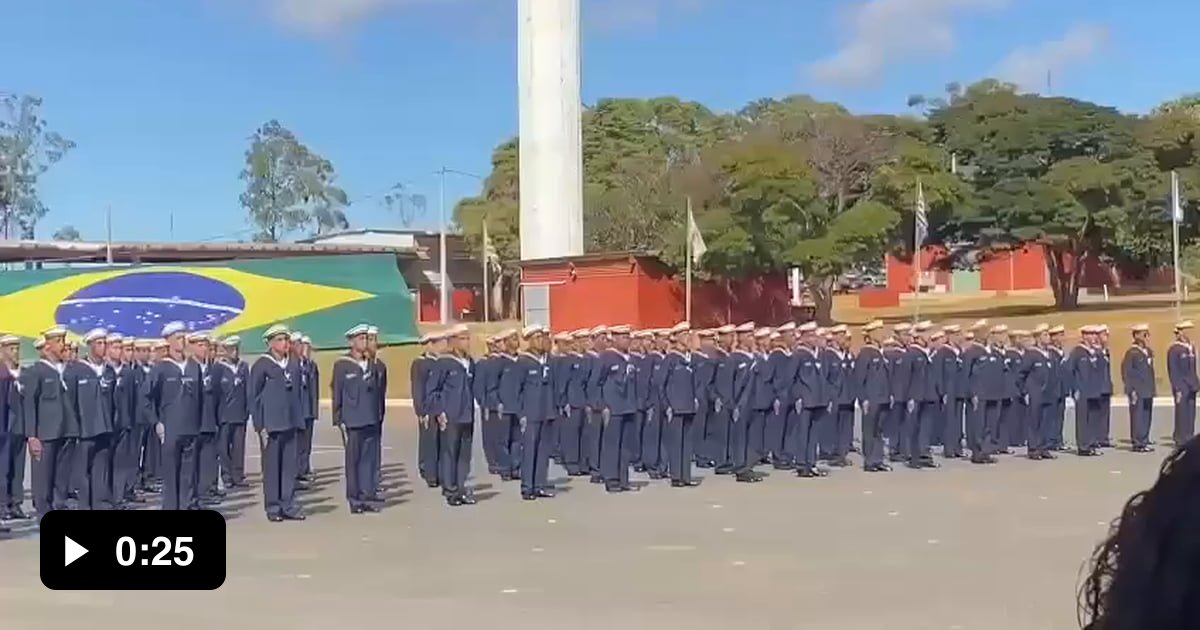 Well trained troops. Our enemies should fear the almighty Brazilian ...