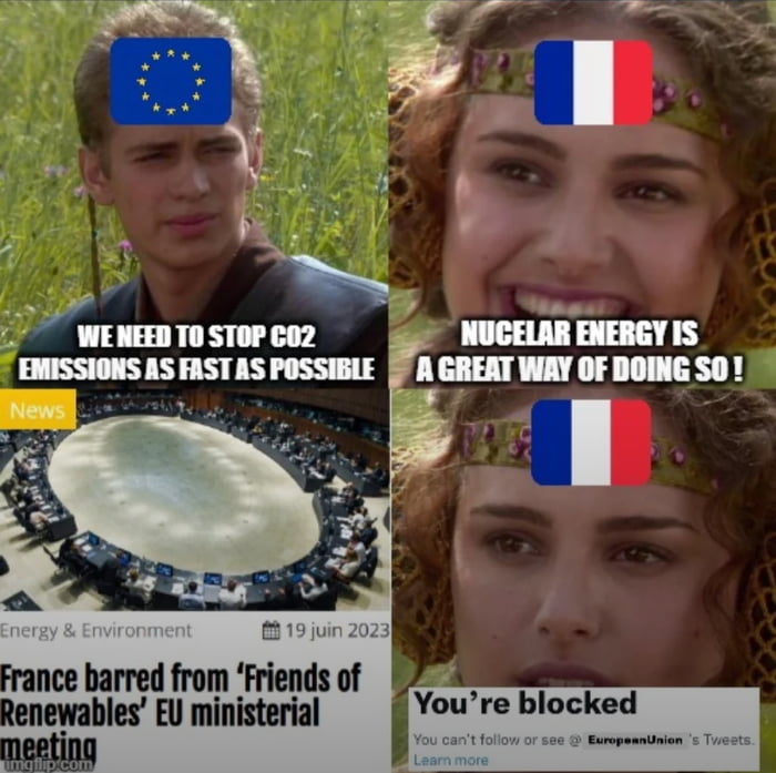 Oh France, for once trying something useful, only to be ghosted by ...
