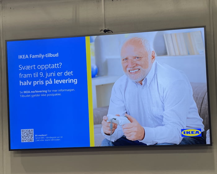 IKEA can’t help hide the pain - 9GAG