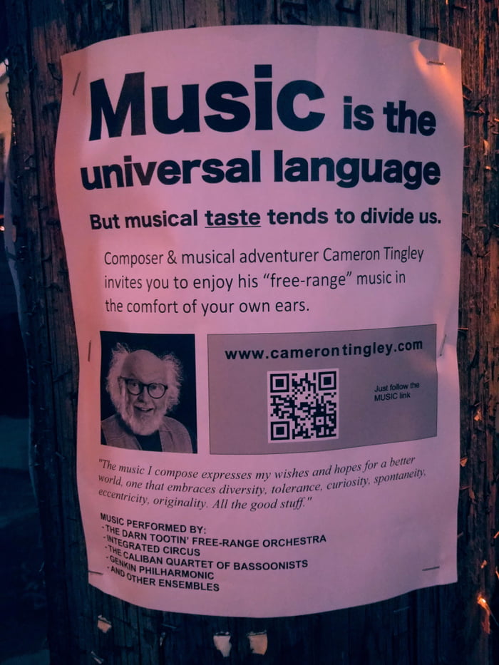 Music is the universal language - 9GAG