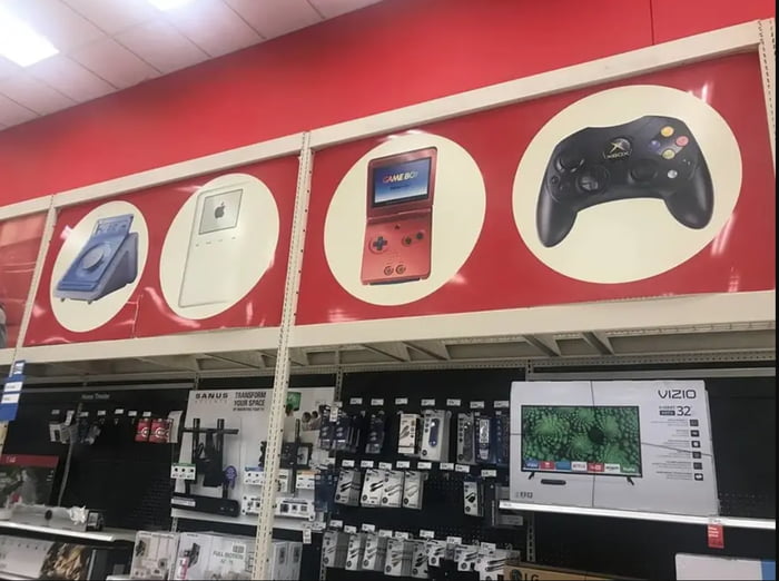 Old target store still has it's 2000's ad's... Very cool! - 9GAG