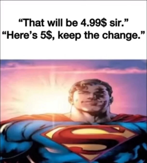 Keep the change. - 9GAG
