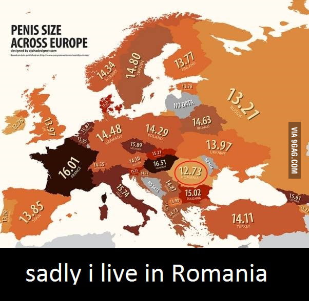 PENlS size in Europe - 9GAG