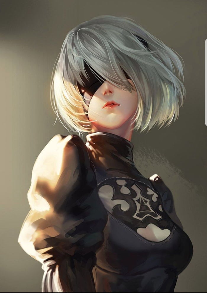 #1 daily 2b from nier automata - 9GAG