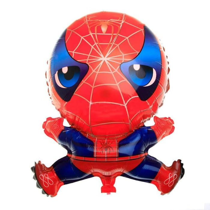 Anatomically correct Spider-man Balloon. - 9GAG