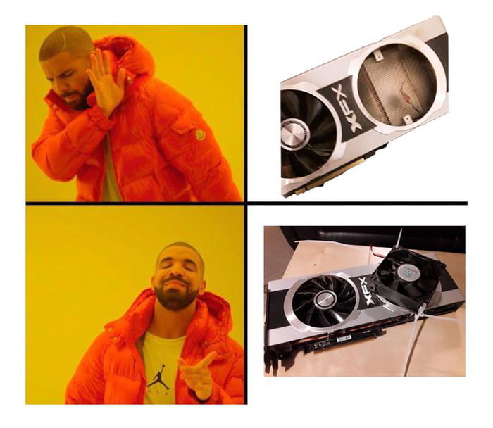 Son's GPU fan died it ain't much but it's honest work - 9GAG