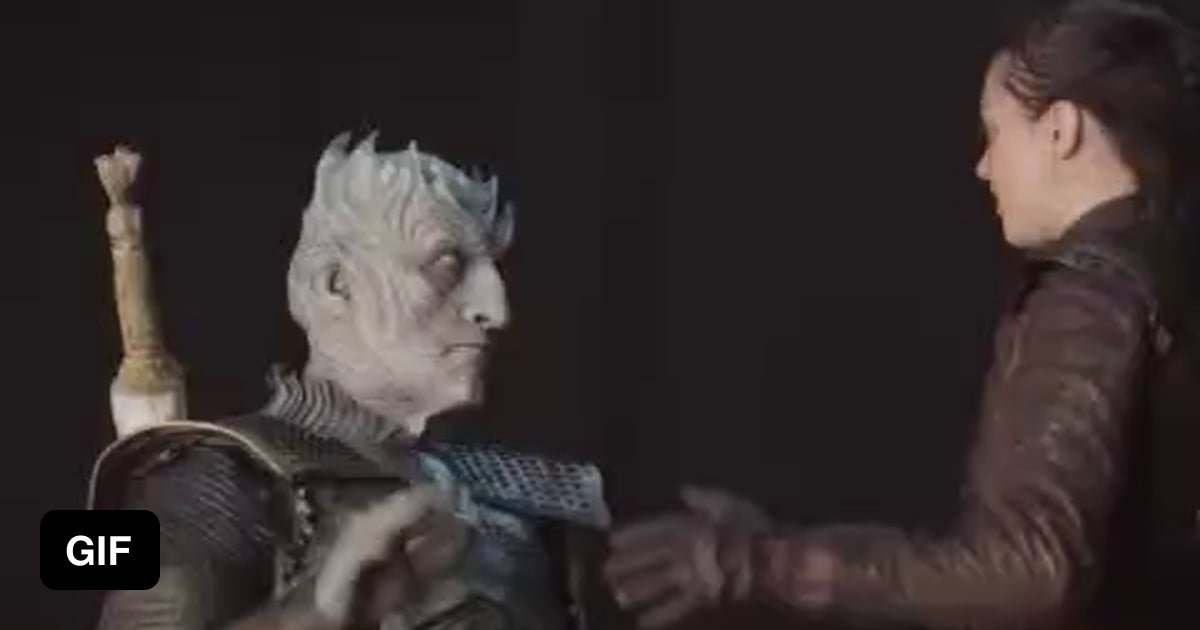 Arya Stark and The Night King High Five!! - 9GAG