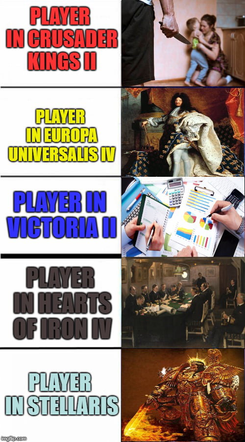 Every mayor Paradox grand strategy in nutshell. - 9GAG