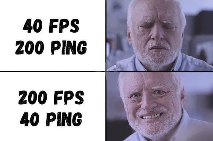 40 FPS 200 PING FML - 9GAG