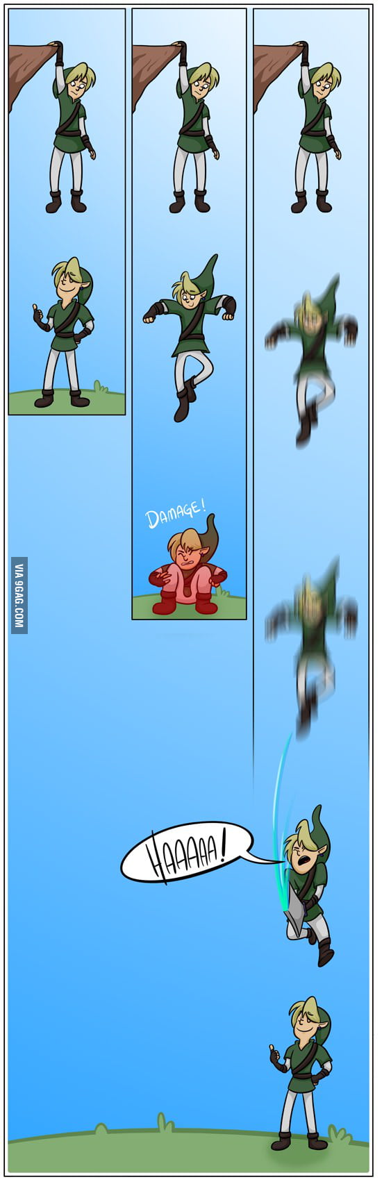 Legend of Zelda logic - 9GAG