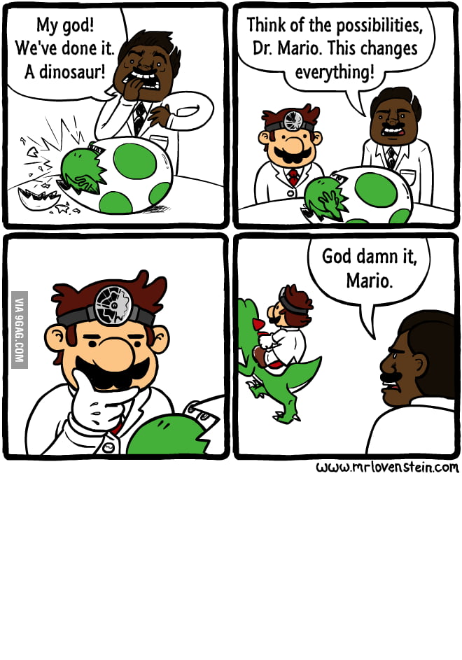 God Damn It, Mario! - 9GAG