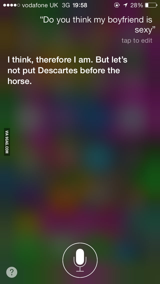 Smooth Siri, smooth. - 9GAG