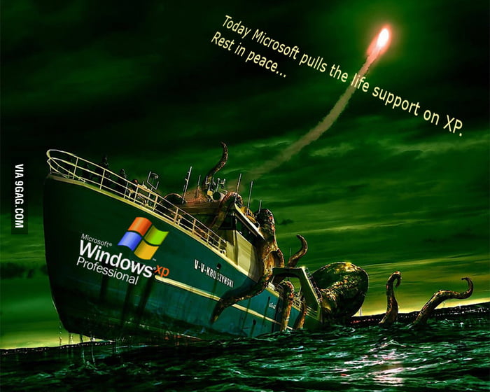 GoodBye XP - 9GAG