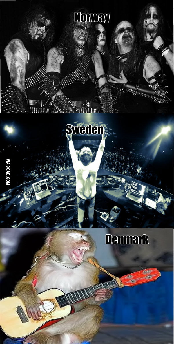 I am from Denmark and this is how I see the danish music in Scandinavia ...