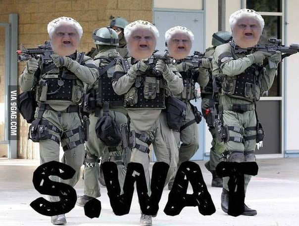 SWAT team of Vatican - 9GAG