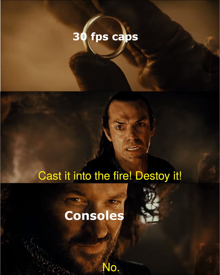 The fact that "next-gen" consoles still have games locked ti 30 fps is ...