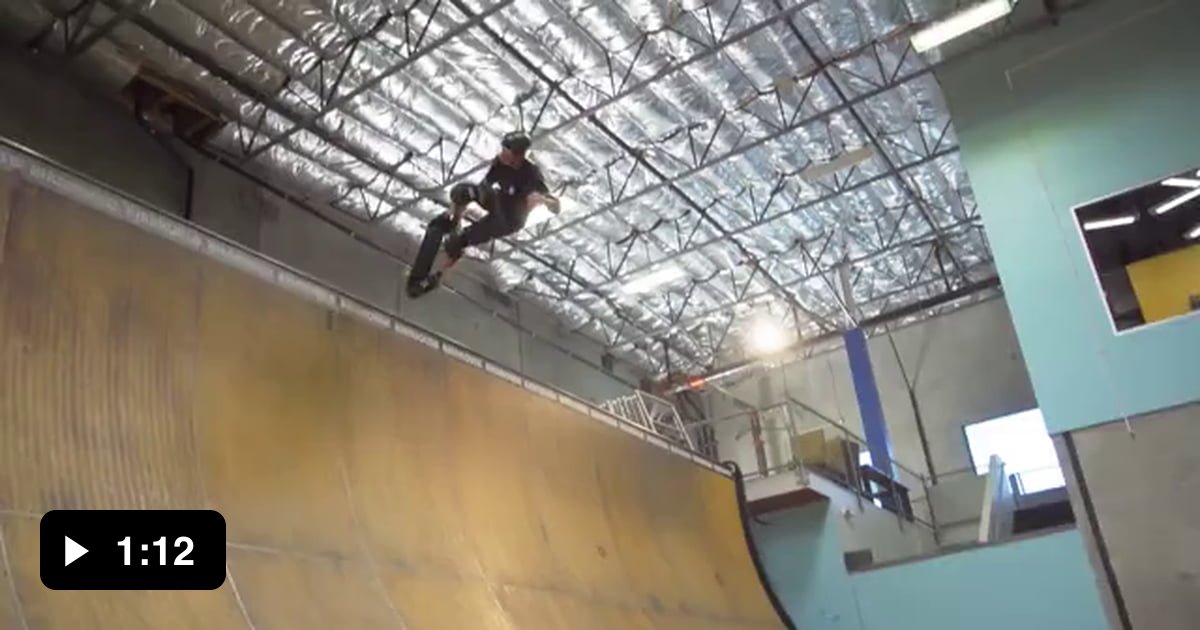 Tony Hawk landing a 900 at age 48 (after a lot of attempts) - 9GAG