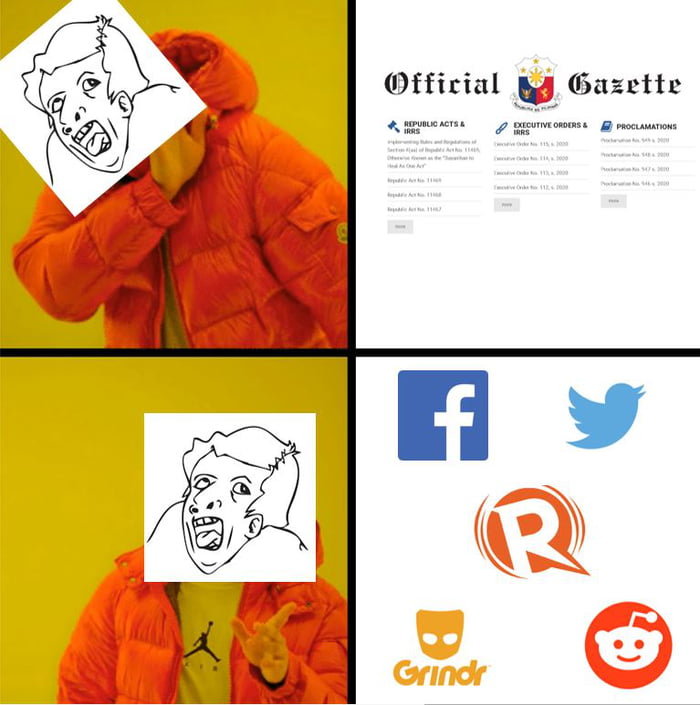 Exactly my point na MEMA ka, nagpost sa peysbuk/tweet lang ung ...