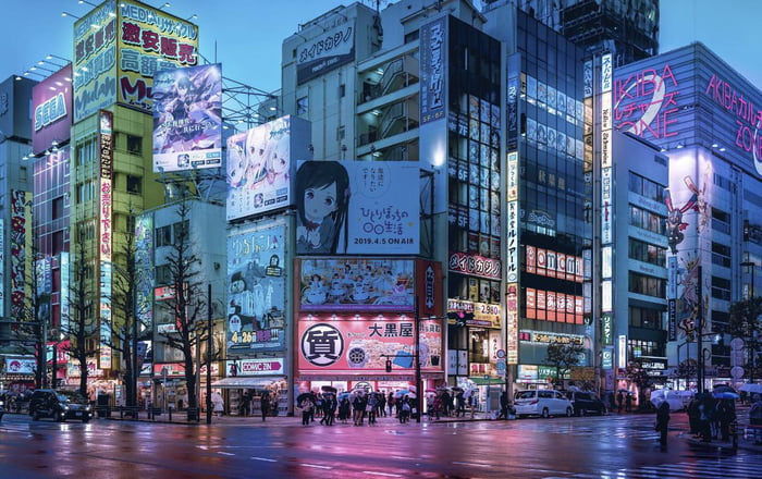 Street corner in Tokyo - 9GAG