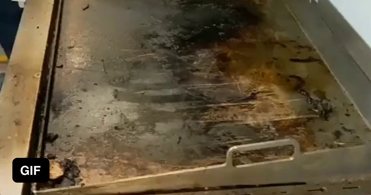 Cleaning a cooking station - 9GAG