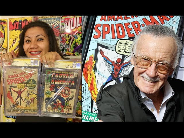 Getting Spiderman #1 Comic Signed by Stan Lee the man... - 9GAG