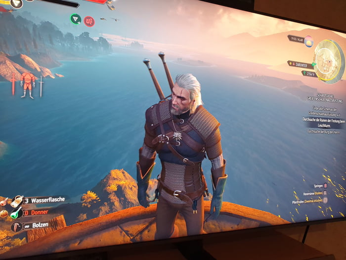 Witcher 3 on PC Ultra Settings looks stunning! Love the 4K Texture mods ...