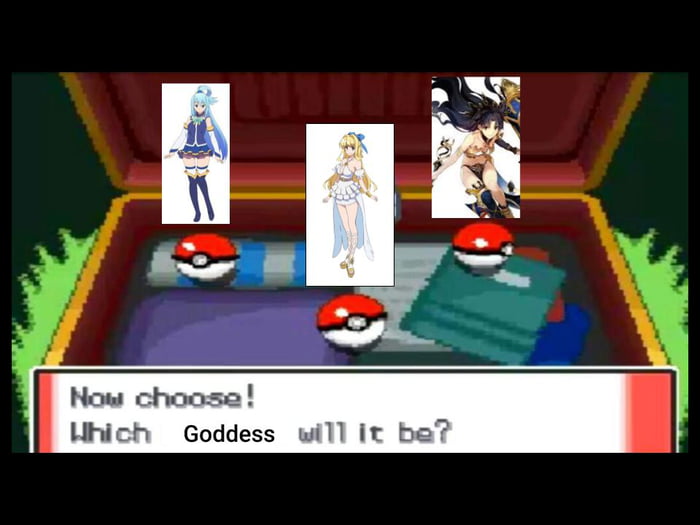 Useless goddess starter pack - 9GAG