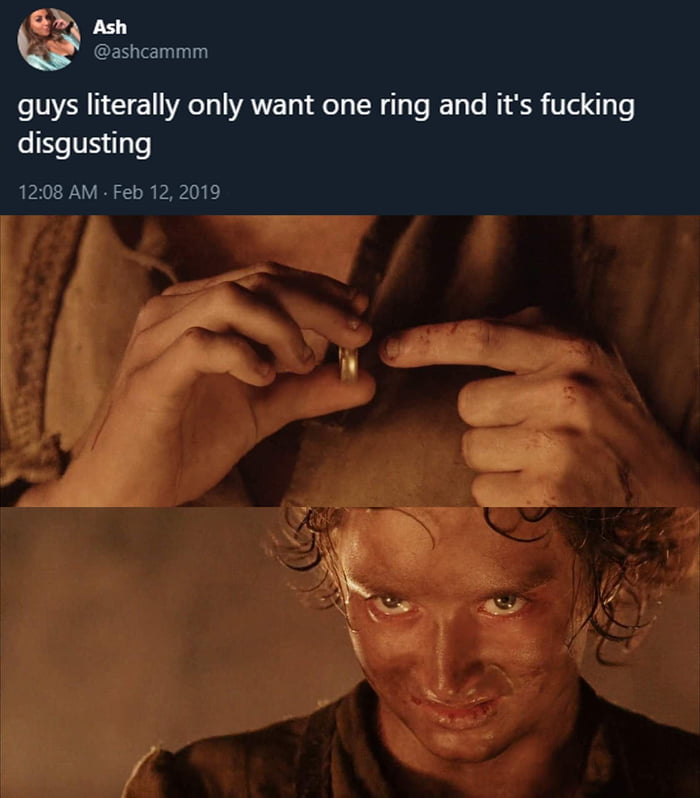 Go home Sam, you can't help me... Arsehole Frudo - 9GAG