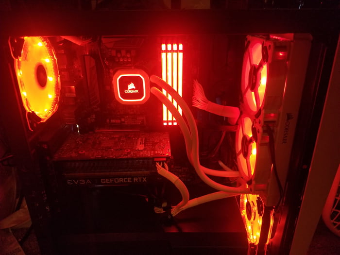 My new pc build. Full rgb and specs in the comments - 9GAG