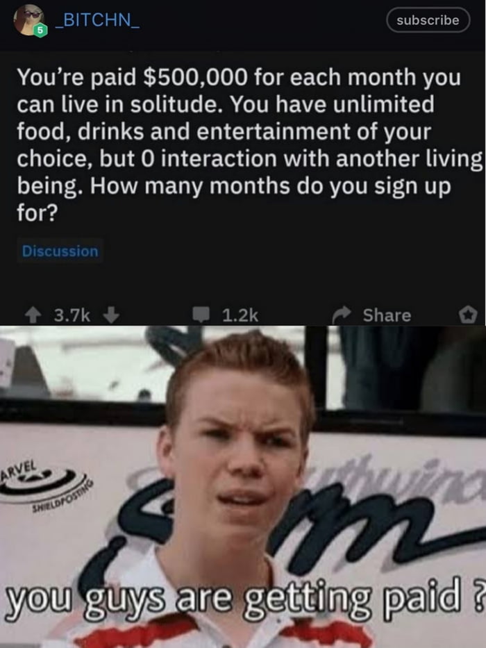 I already talk to myself so I'll be fine - 9GAG