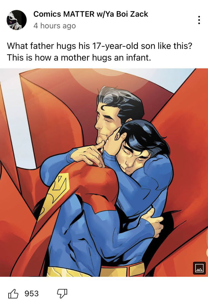 When you are so deep into hating comic books because they are "too woke" that you take offense ...