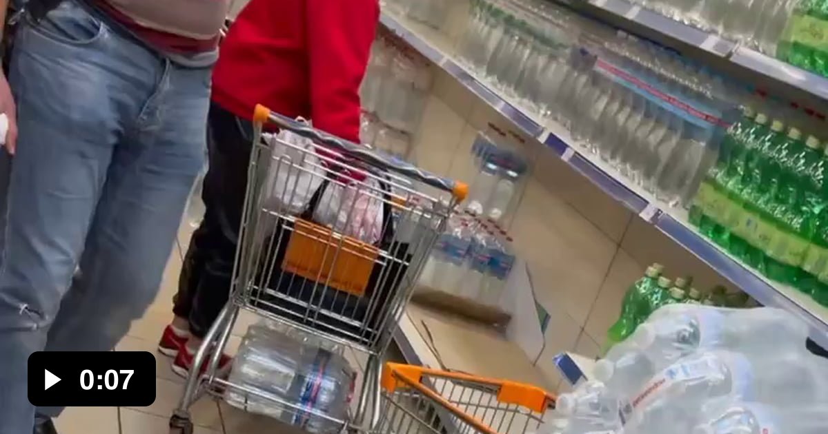 After X-101 rocket strike on water pumping station whole city of Krivoy ...