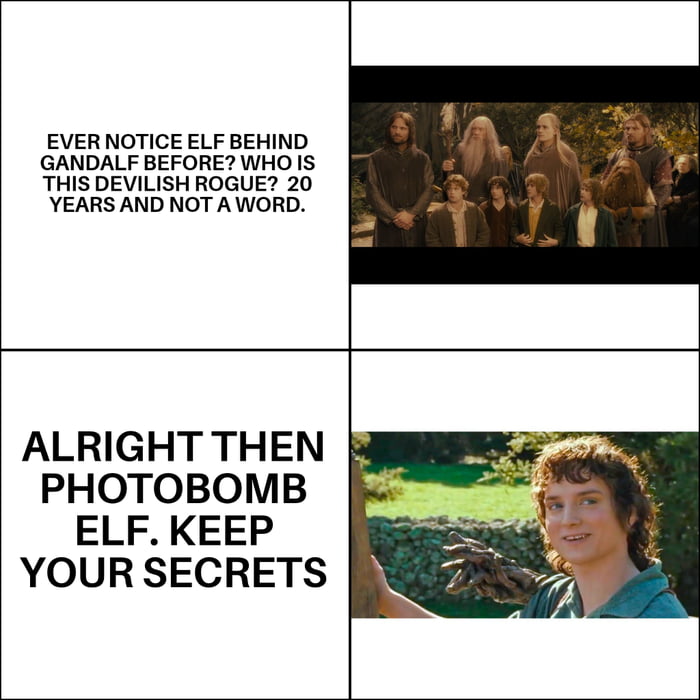 PHOTOBOMB ELF - 9GAG