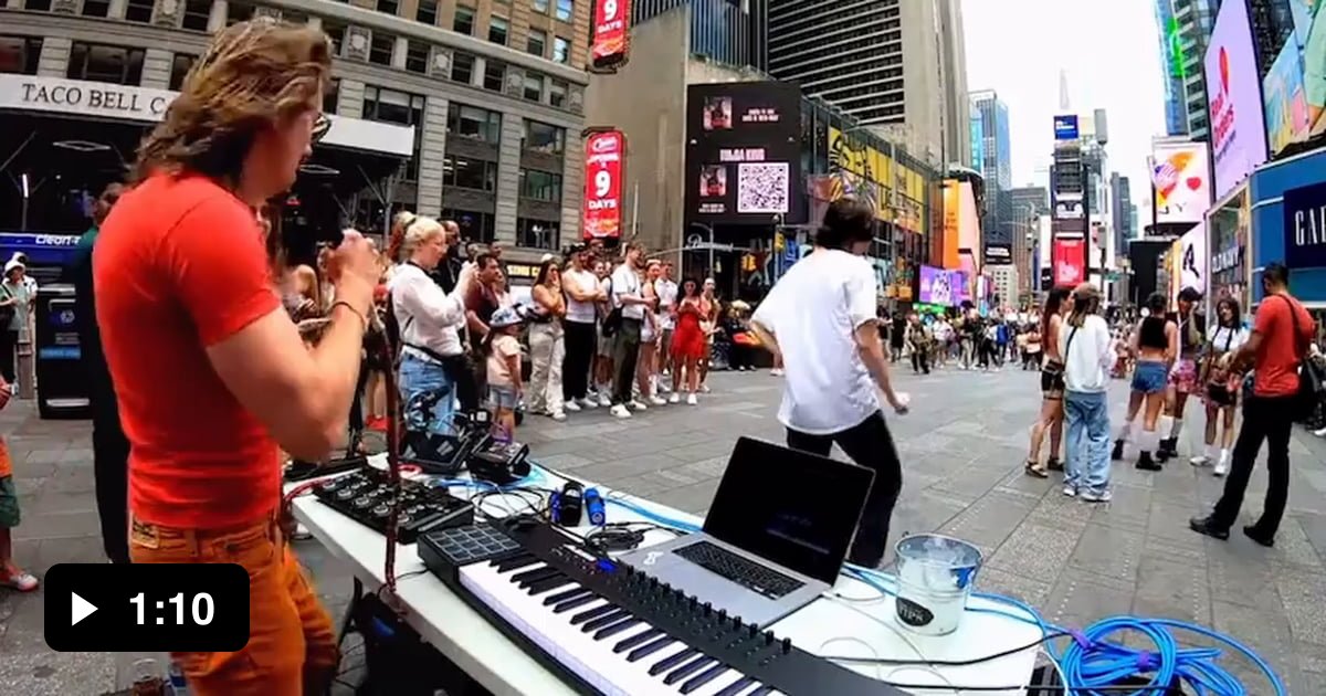 TikTok dancer are upset they can’t hear their own music during Marc Rebillet’s live performance ...