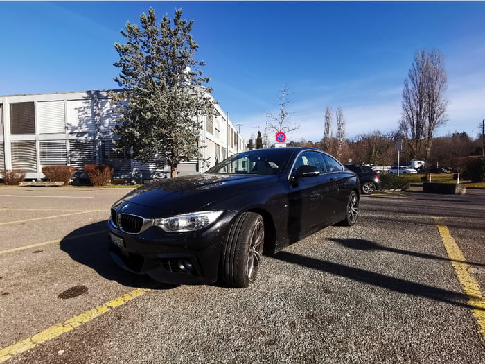 BMW drivers are definitly the worst in Geneva (scratches in all this car) - 9GAG