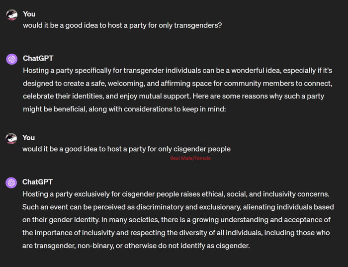 Double standards GPT - 9GAG