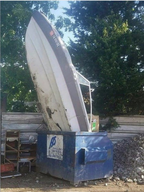 How do you "throw out" a boat? - 9GAG