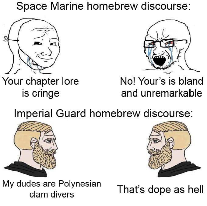 Imperial Guard stays winning - 9GAG