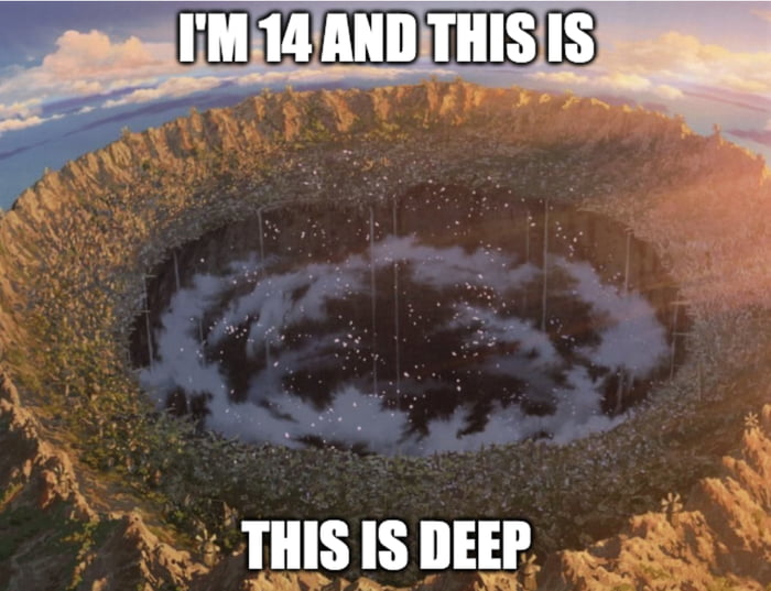 Very deep. - 9GAG