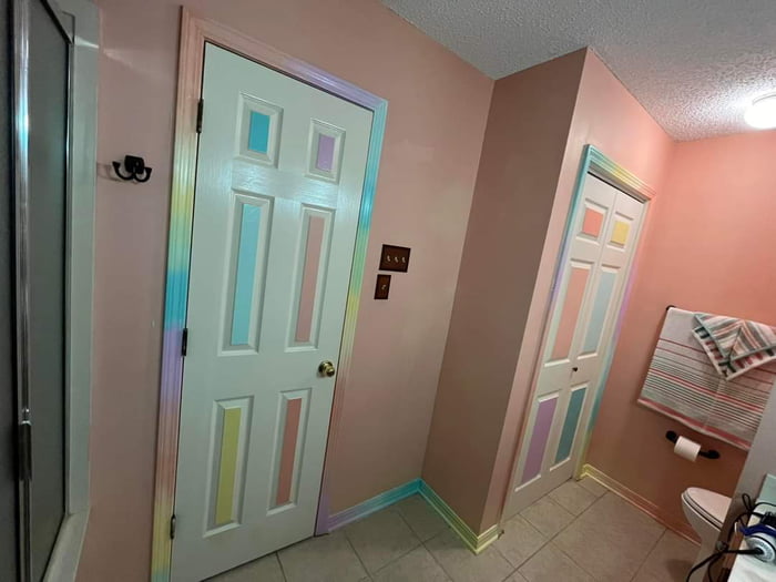 These rainbow doors - 9GAG